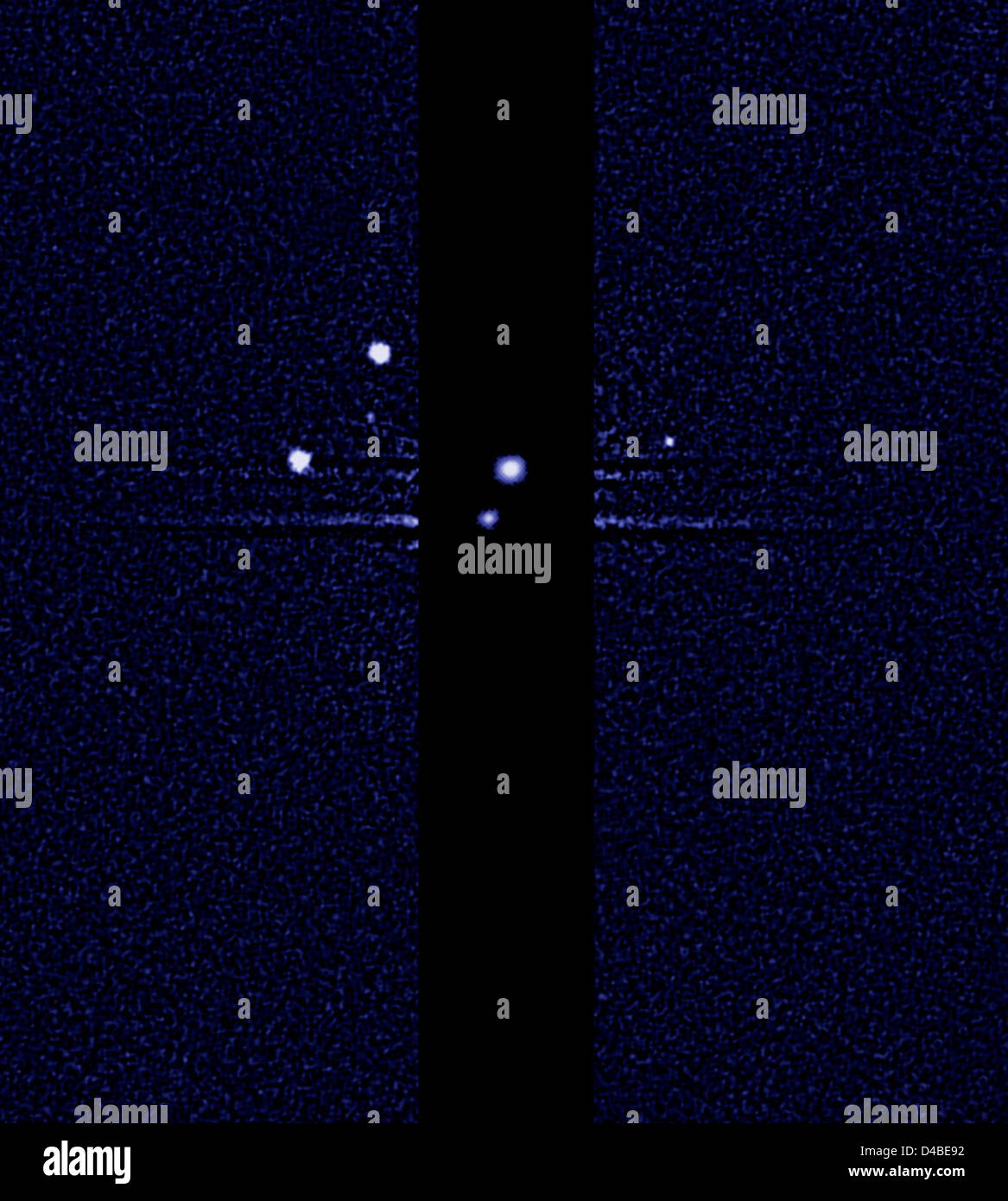 Hubble Discovers a Fifth Moon Orbiting Pluto Stock Photo - Alamy