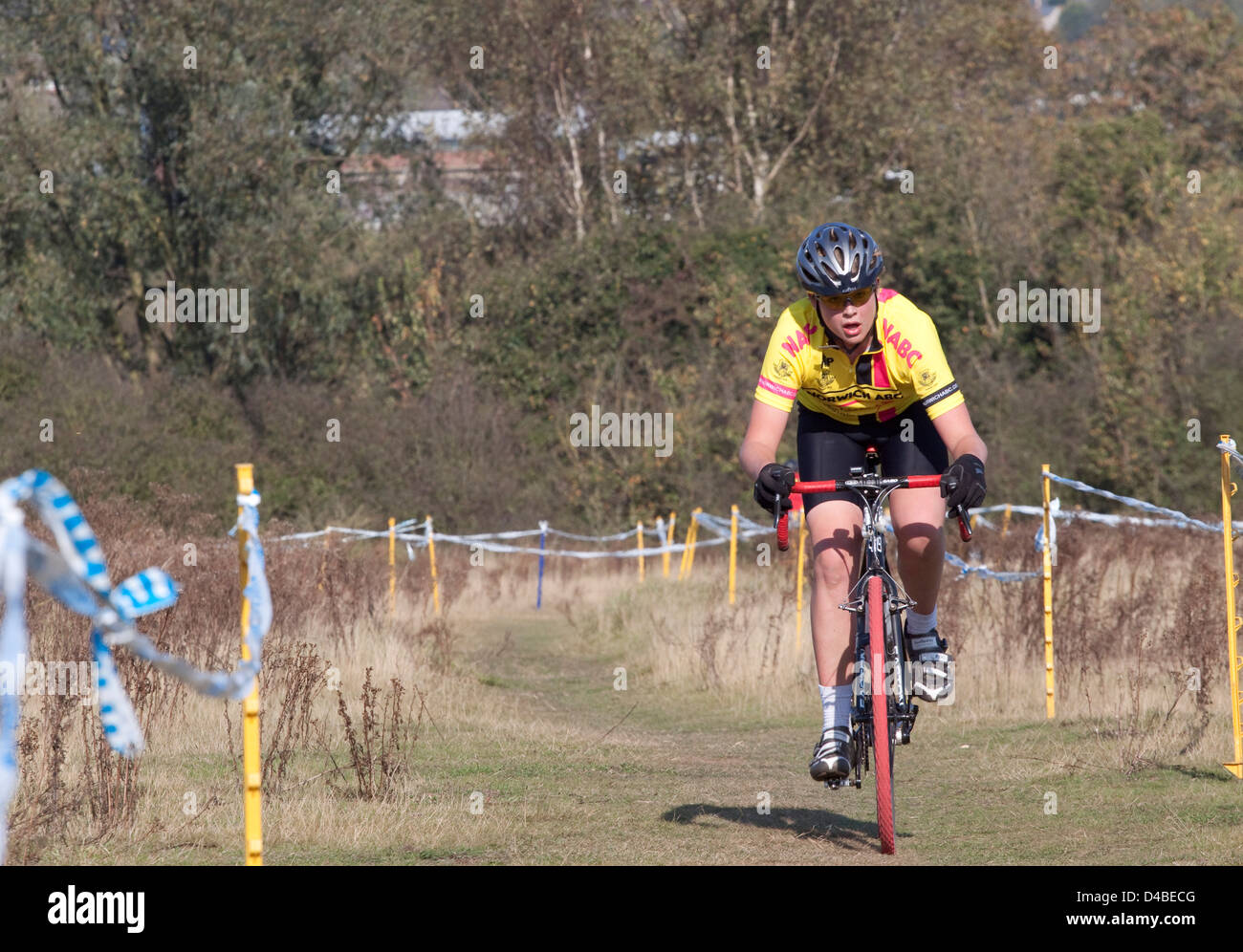 Cyclo cross cyclist hi-res stock photography and images - Alamy