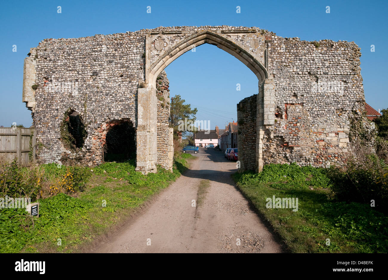bromholm priory, bacton, norfolk, england Stock Photo - Alamy