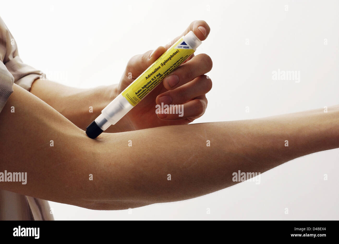 The EpiPen is an auto-injector that contains adrenaline and is used in ...