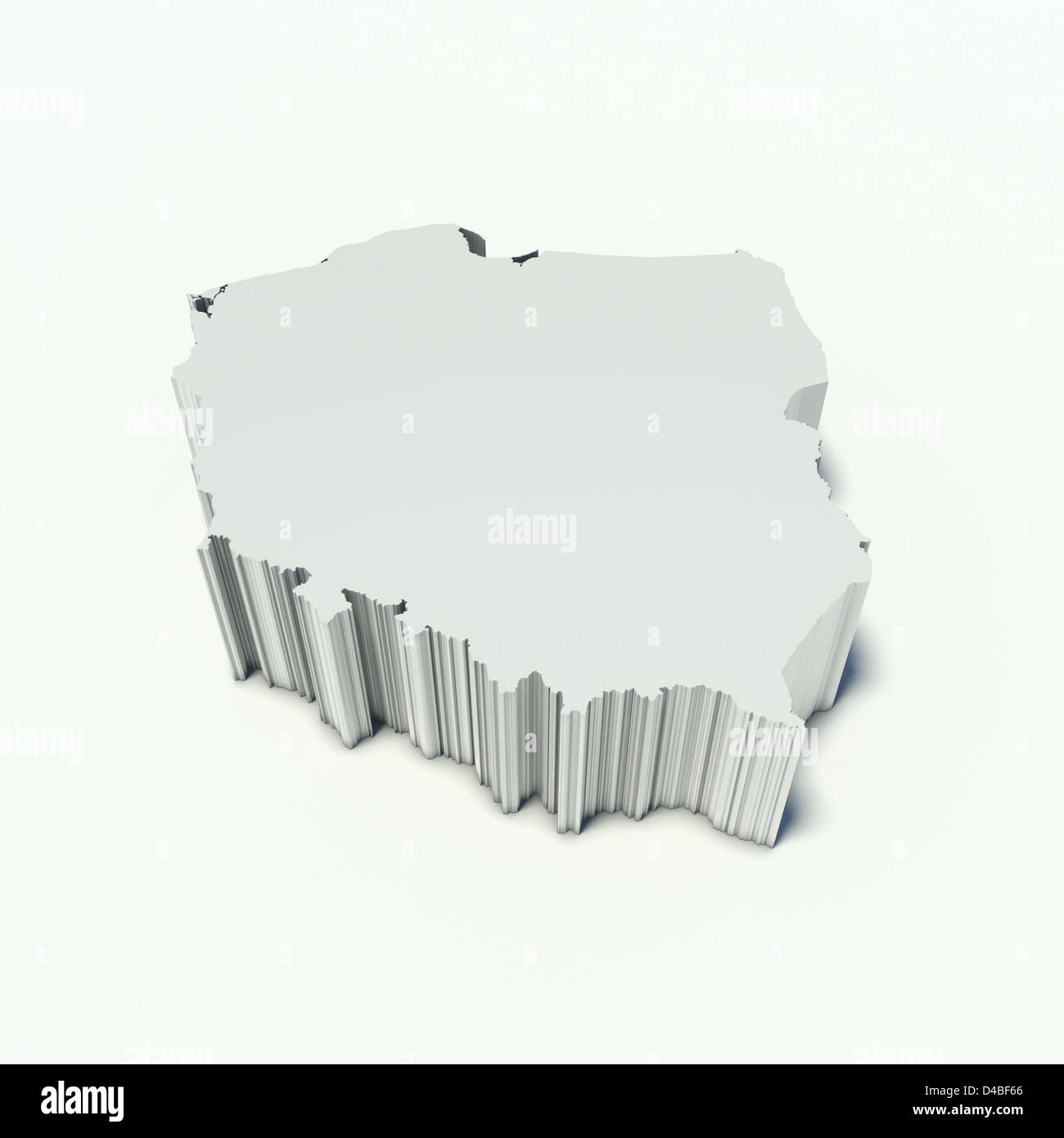 Map Of Poland Cut Out Stock Images & Pictures - Alamy