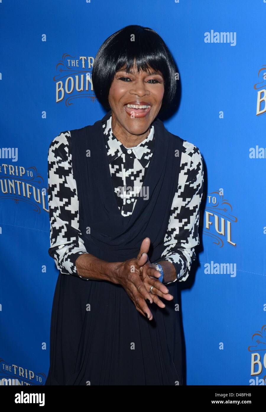 New York City, USA. 11th March, 2013. Cicely Tyson at the press ...