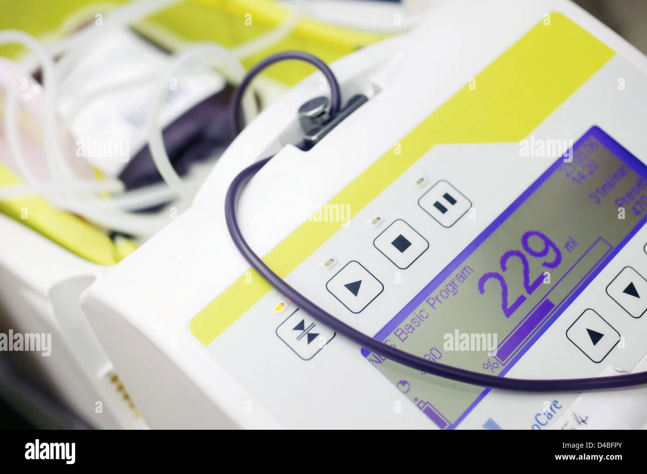 Fresenius homecare compoguard blood collection hi-res stock photography ...