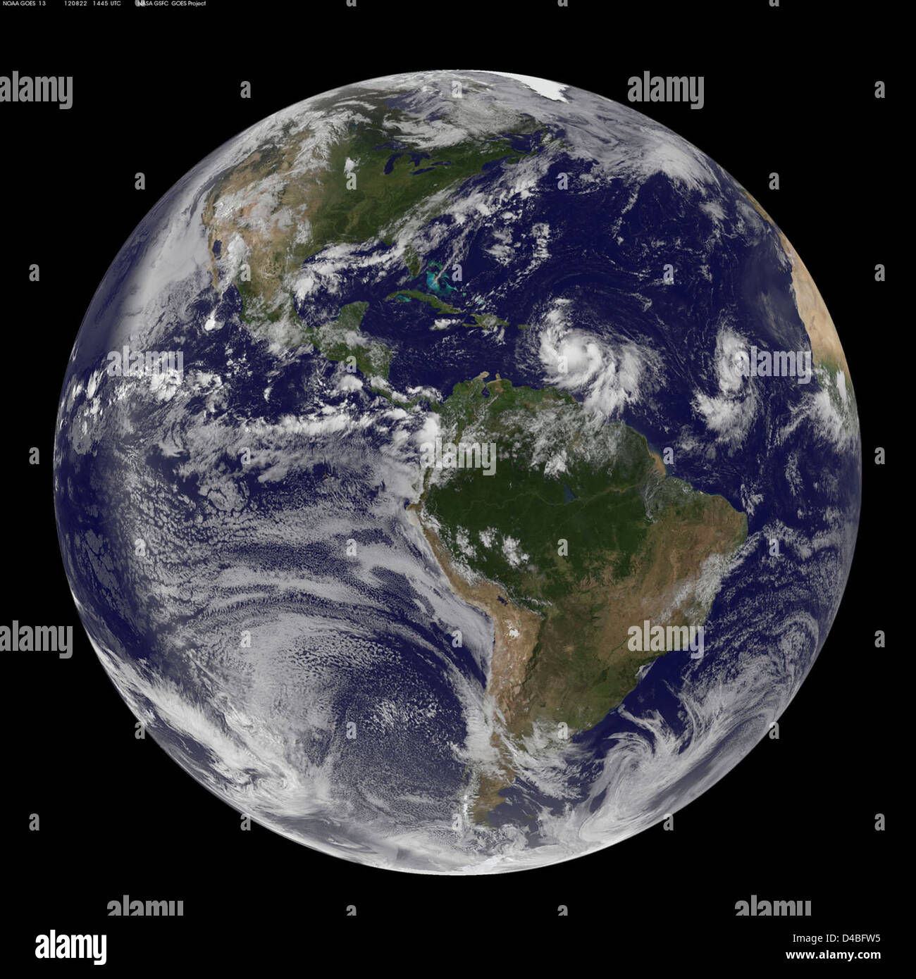 NASA Sees Tropical Storm Isaac and Tropical Depression 10 Racing in ...