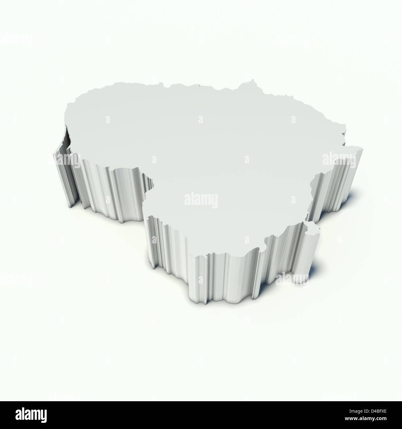 Map of lithuania hi-res stock photography and images - Alamy