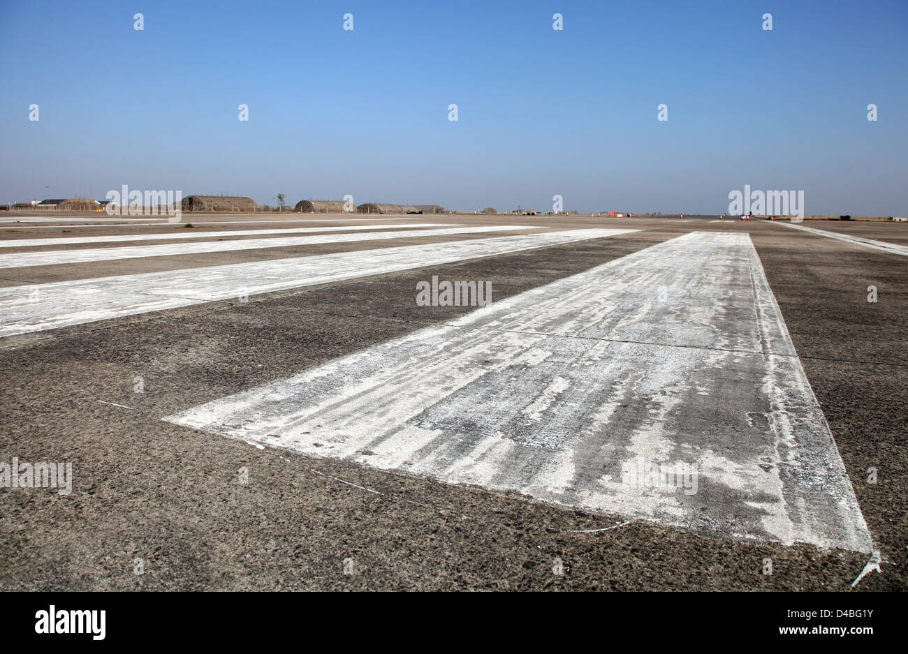 Upper Heyford Airbase Runway Stock Photo - Alamy