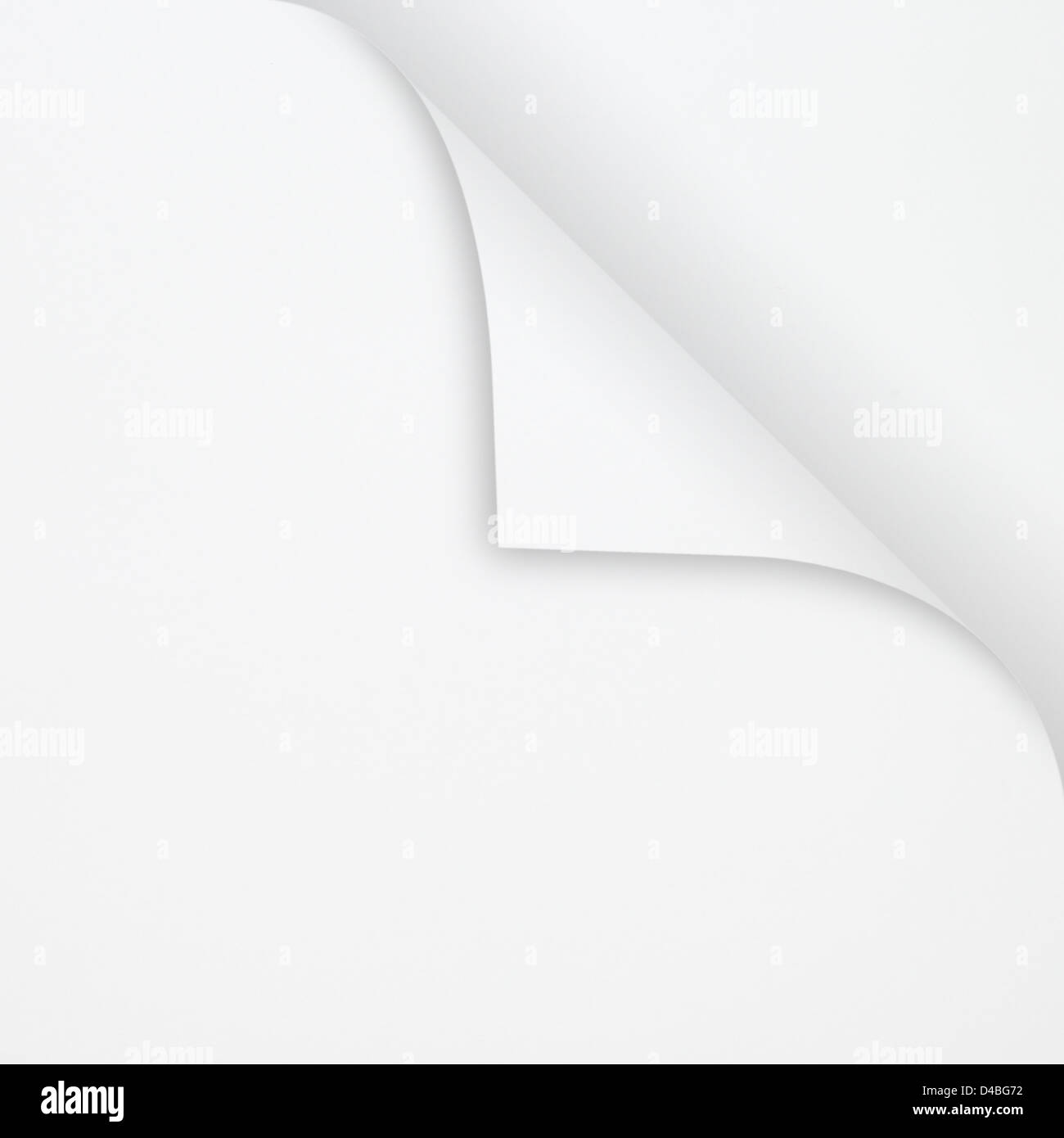 Curled paper edge hi-res stock photography and images - Alamy