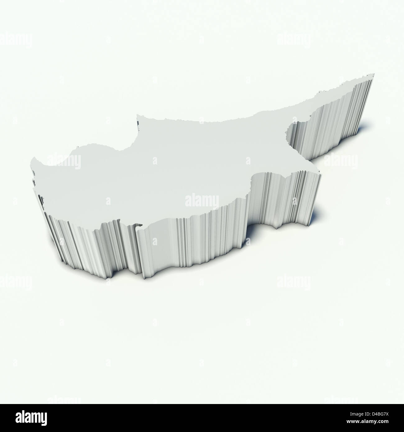 Map of cyprus hi-res stock photography and images - Alamy