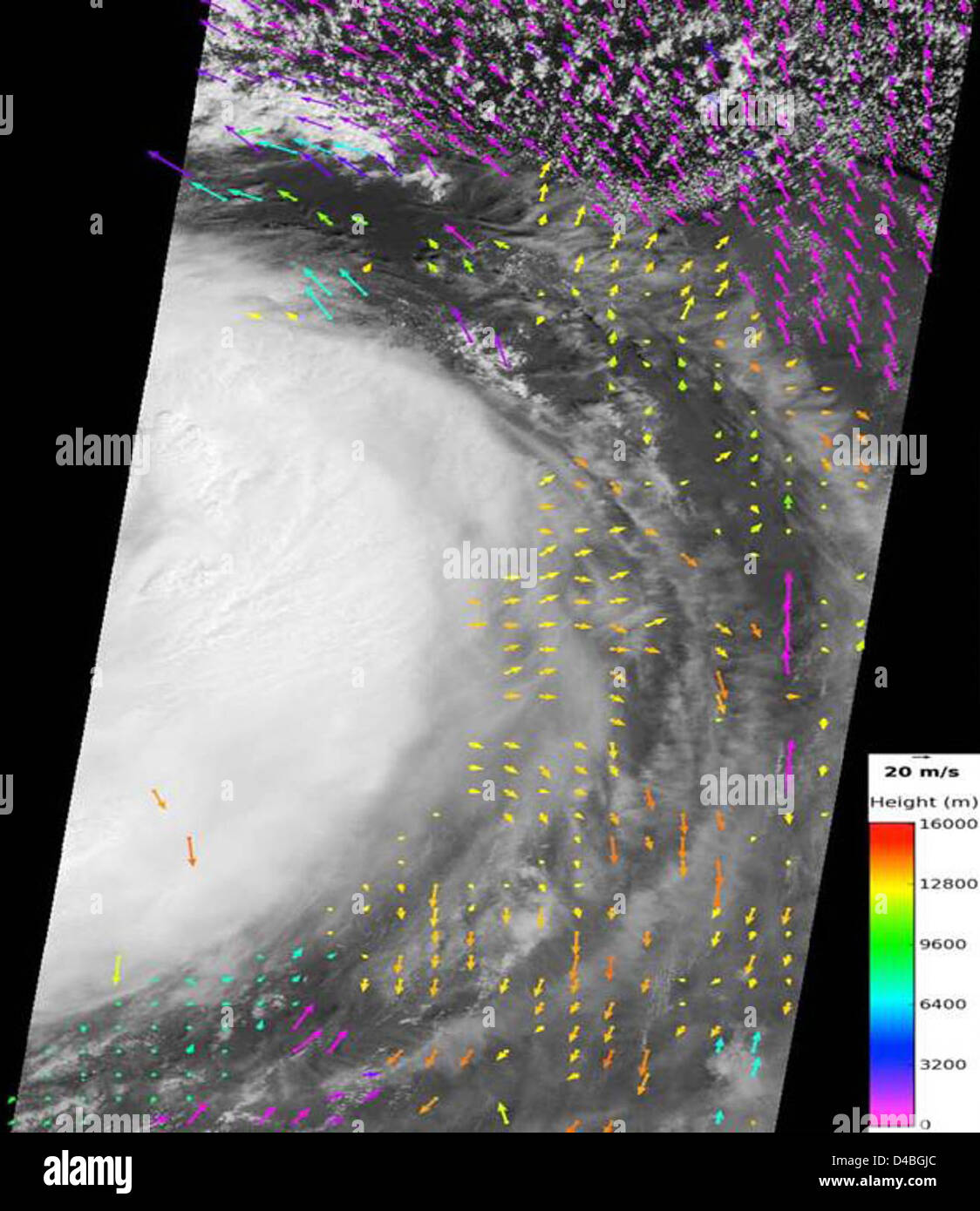 NASA’s MISR instrument captured the inflow and outflow of Hurricane ...