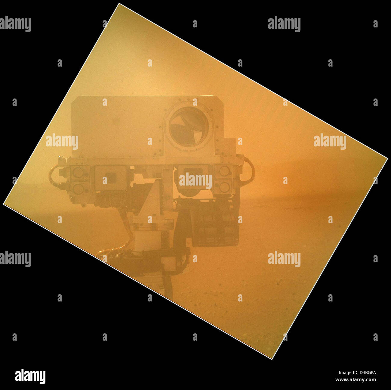 The Curiosity rover captures a self-portrait on Mars, providing a ...