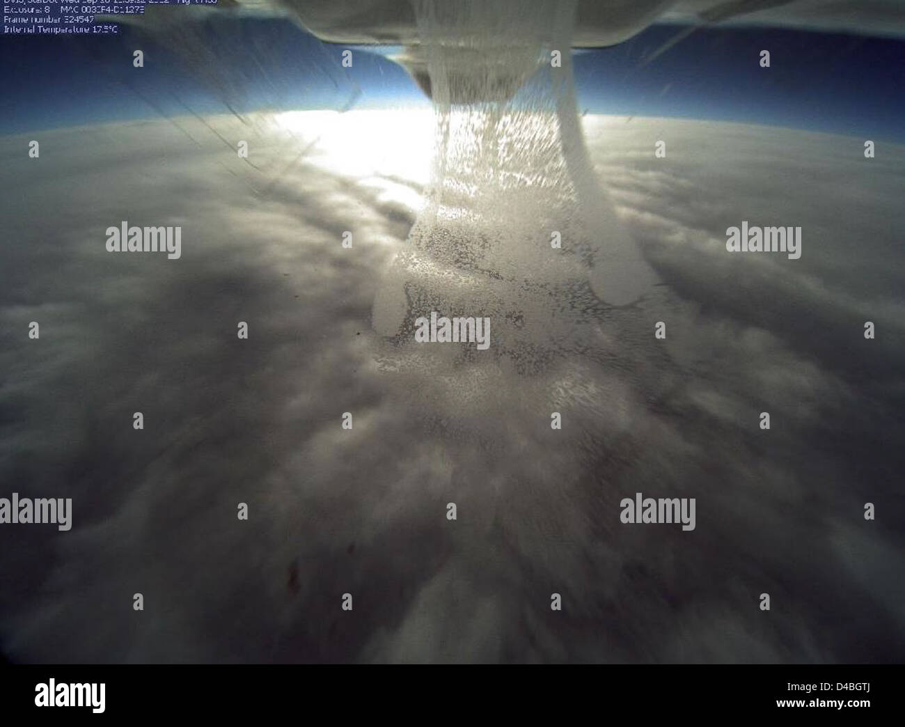 NASA’s Global Hawk aircraft flew over Tropical Storm Nadine, gathering ...