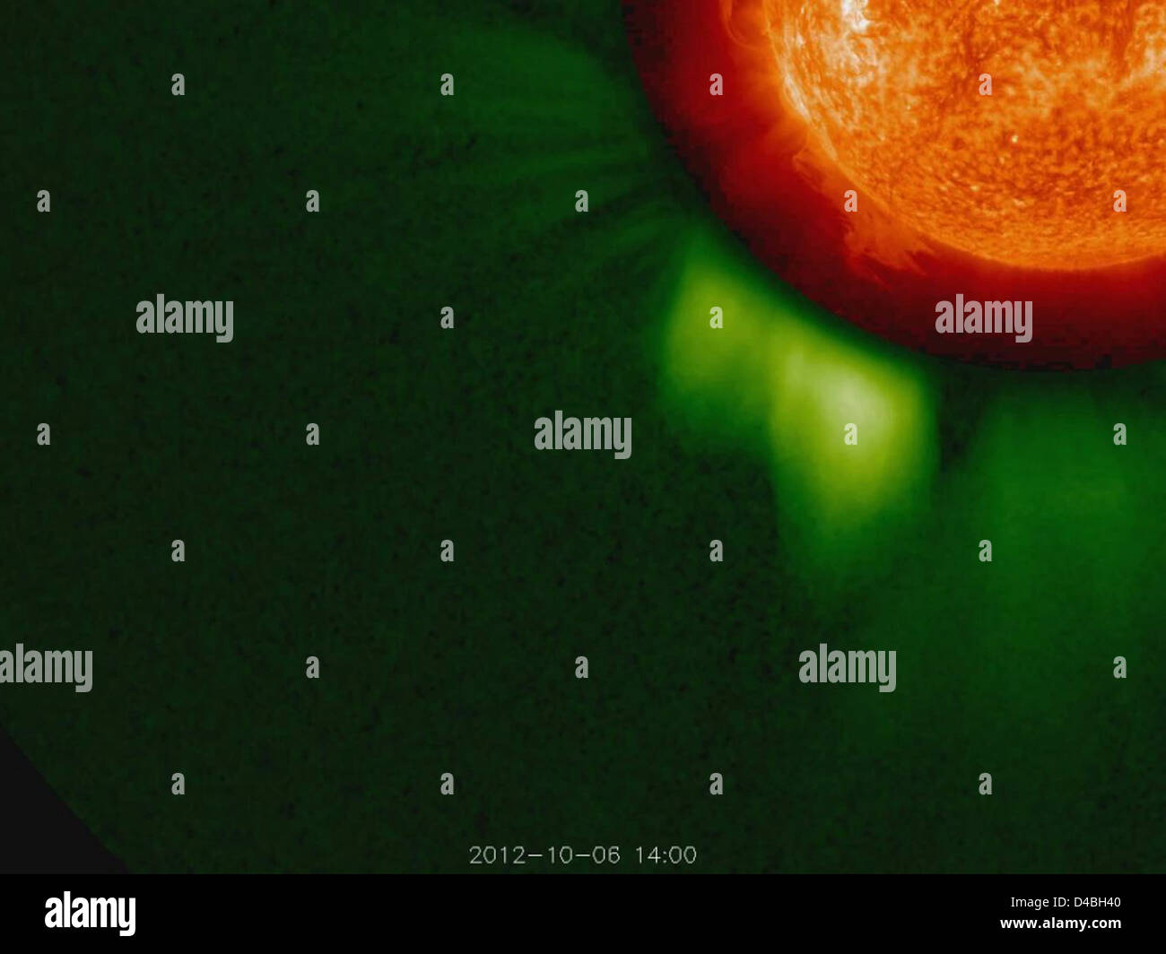 This video shows the Sun's prominence unfurling, captured by NASA’s ...