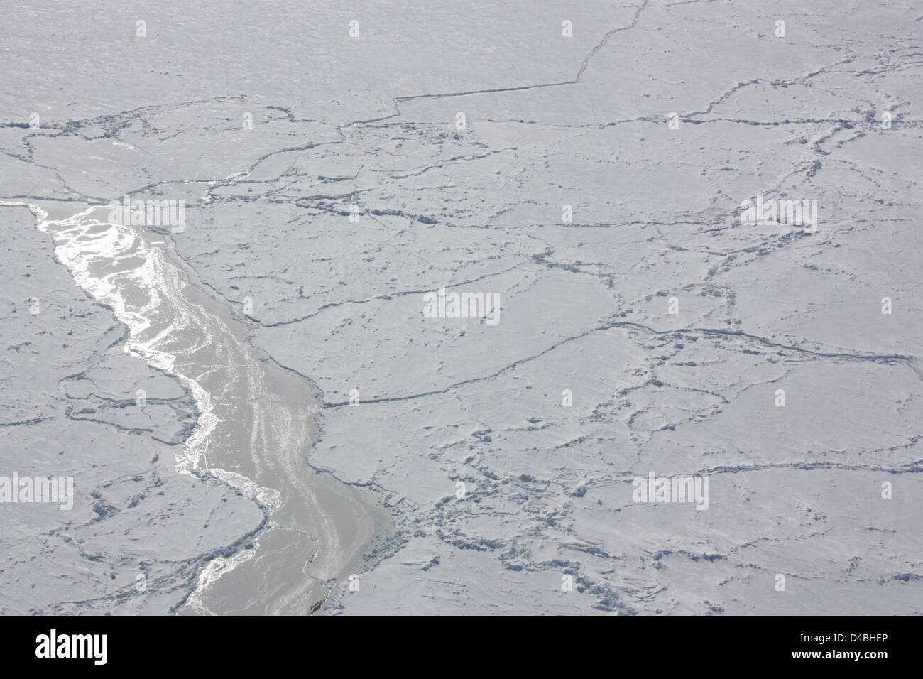 Sunlight off the ice Stock Photo - Alamy