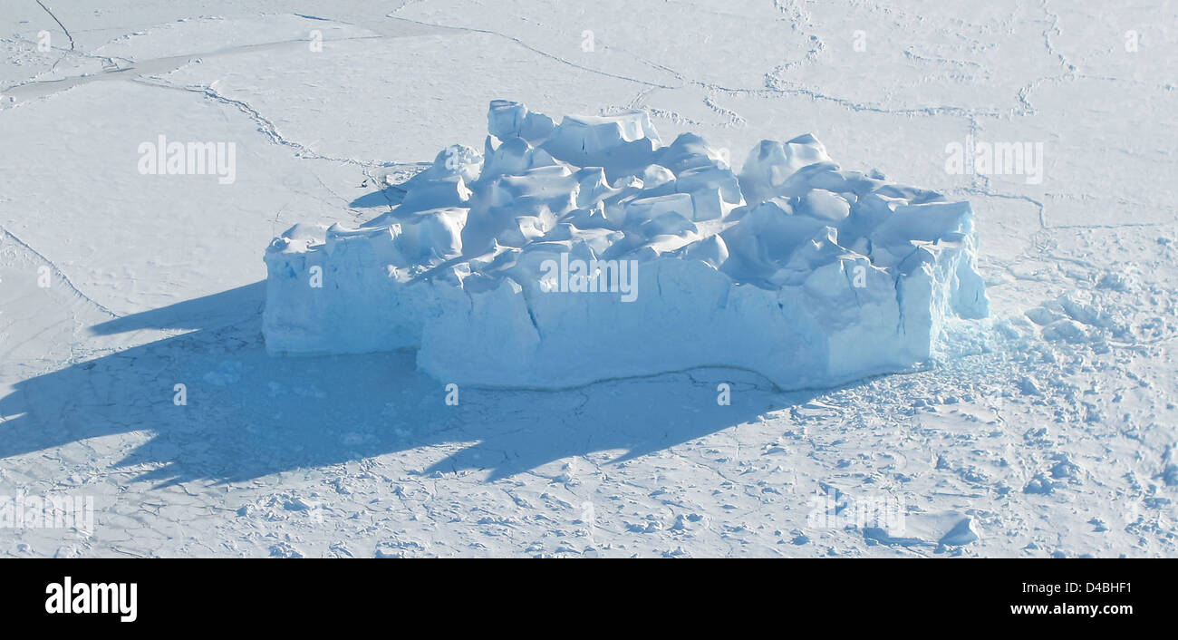 NASA's Goddard Space Flight Center captures images of an iceberg in the ...