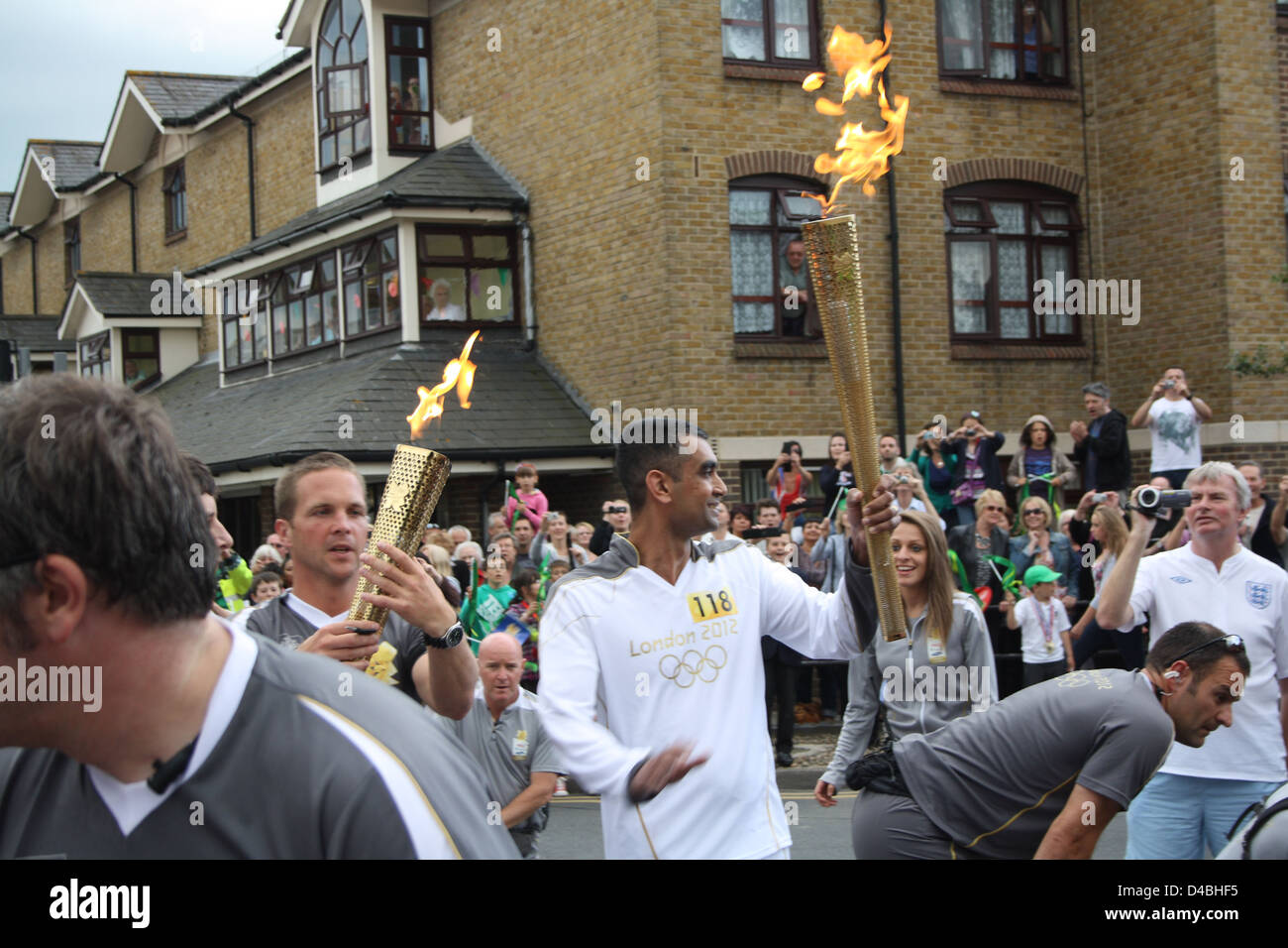 Torch relay hi-res stock photography and images - Alamy