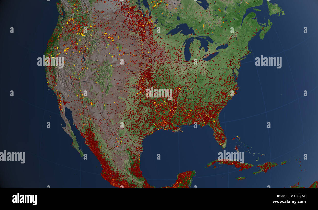 NASA captured satellite imagery of major global wildfires in 2012 ...