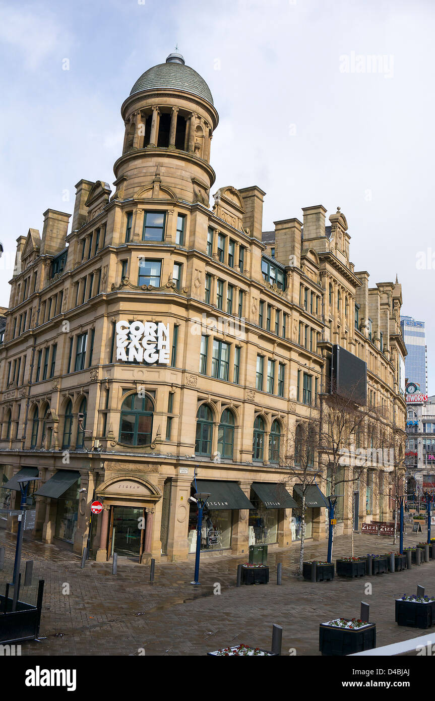 The Corn Exchange manchester Uk Stock Photo - Alamy