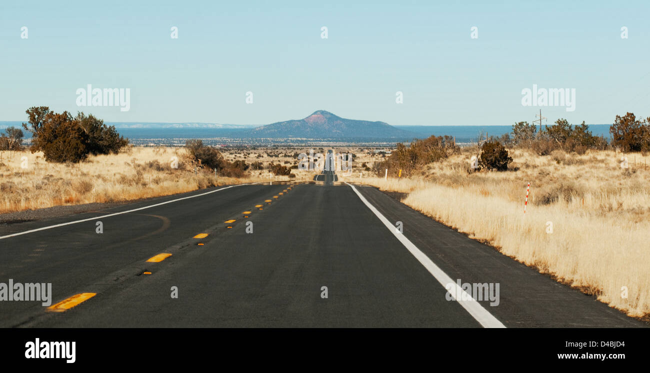 Highway US 163 View Towards Monument Valley, USA Stock Photo - Alamy