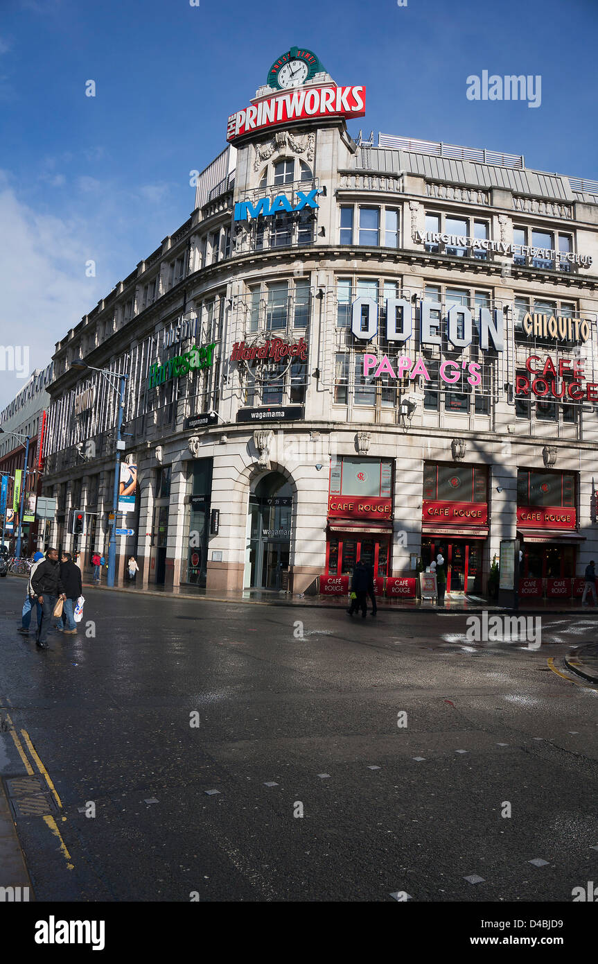 The Printworks Manchester entertainment venue Stock Photo - Alamy