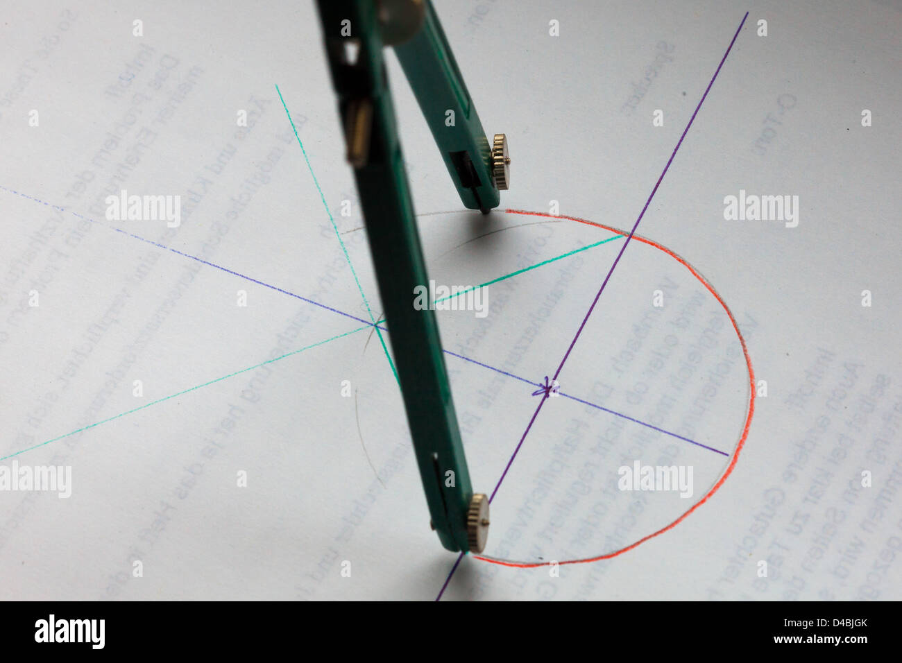 An egg shape can be constructed by connecting four circle-segments ...