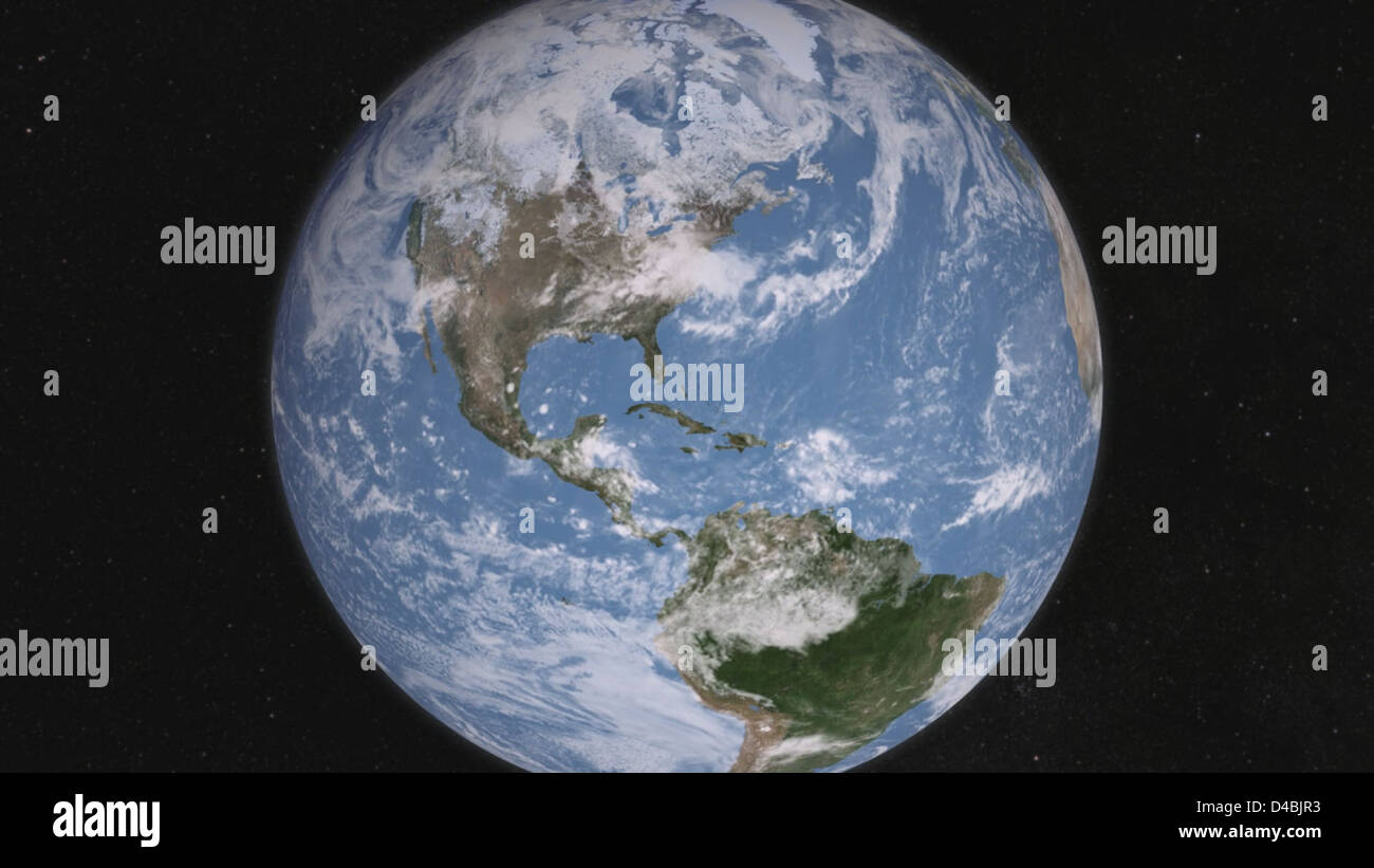 This HD video captures a full view of Earth, showcasing its appearance ...