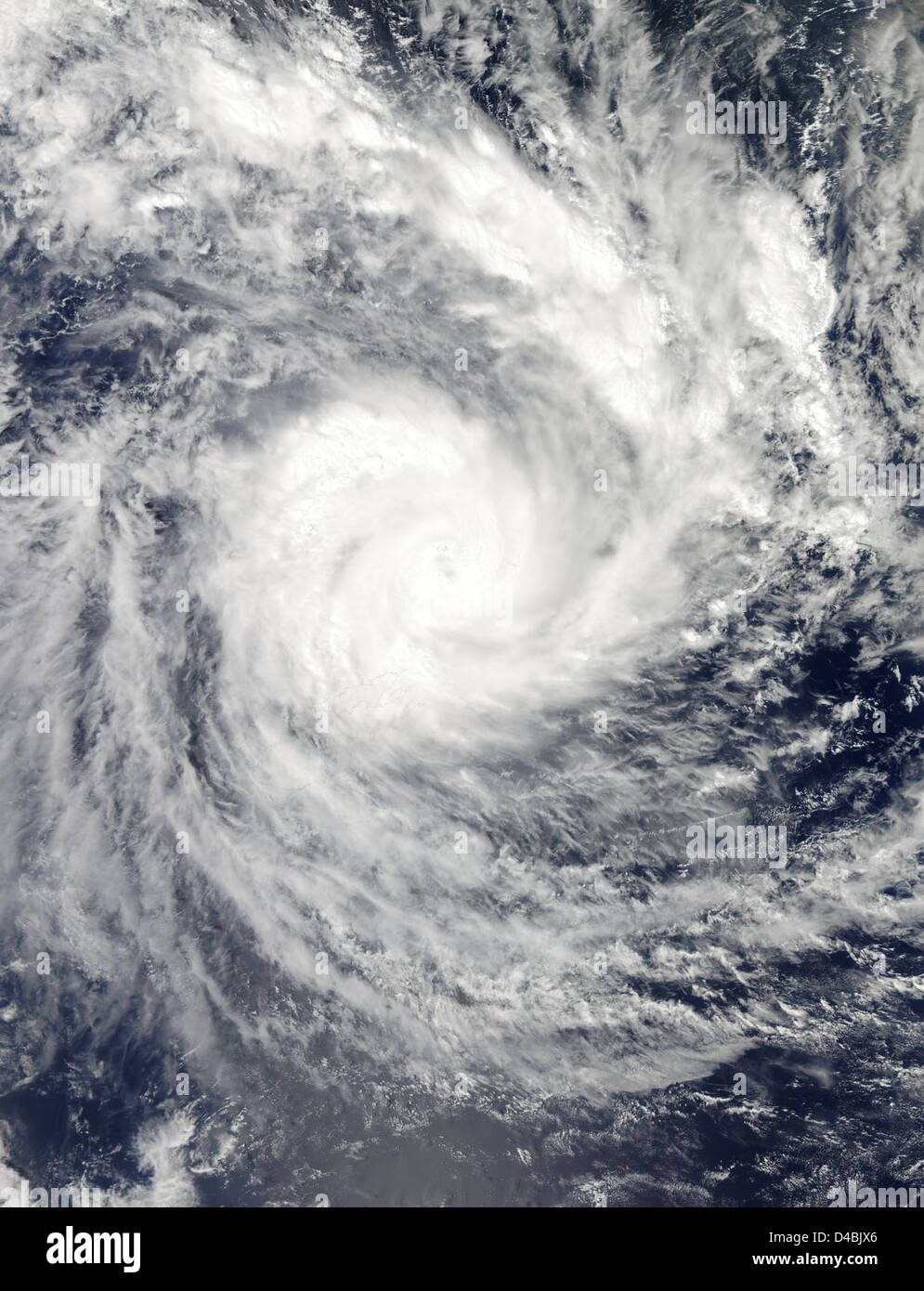 NASA's Earth Observing System captured images of Cyclone Evan as it ...