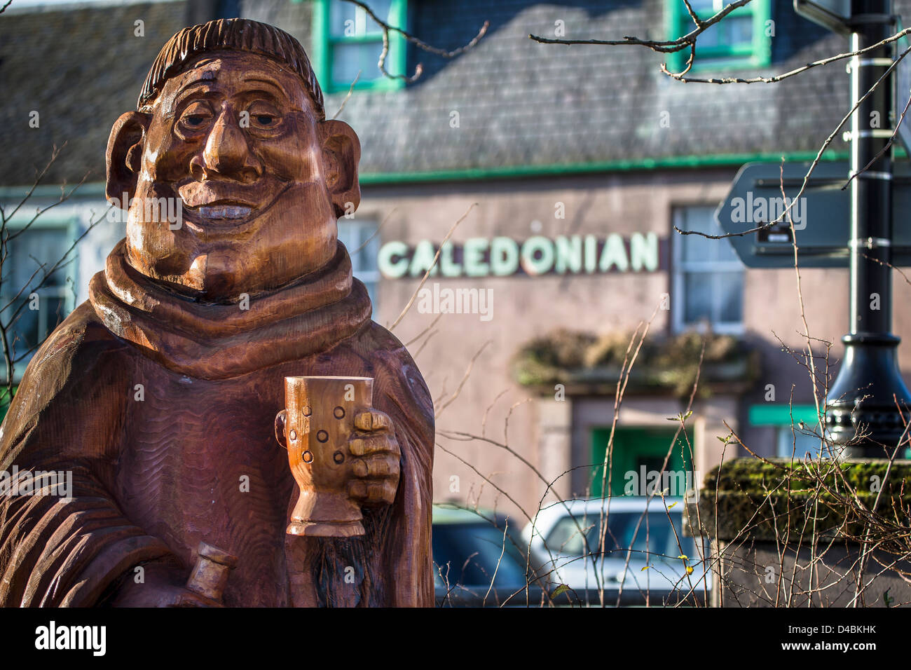 Jolly Friar of Beauly in Scotland Stock Photo - Alamy