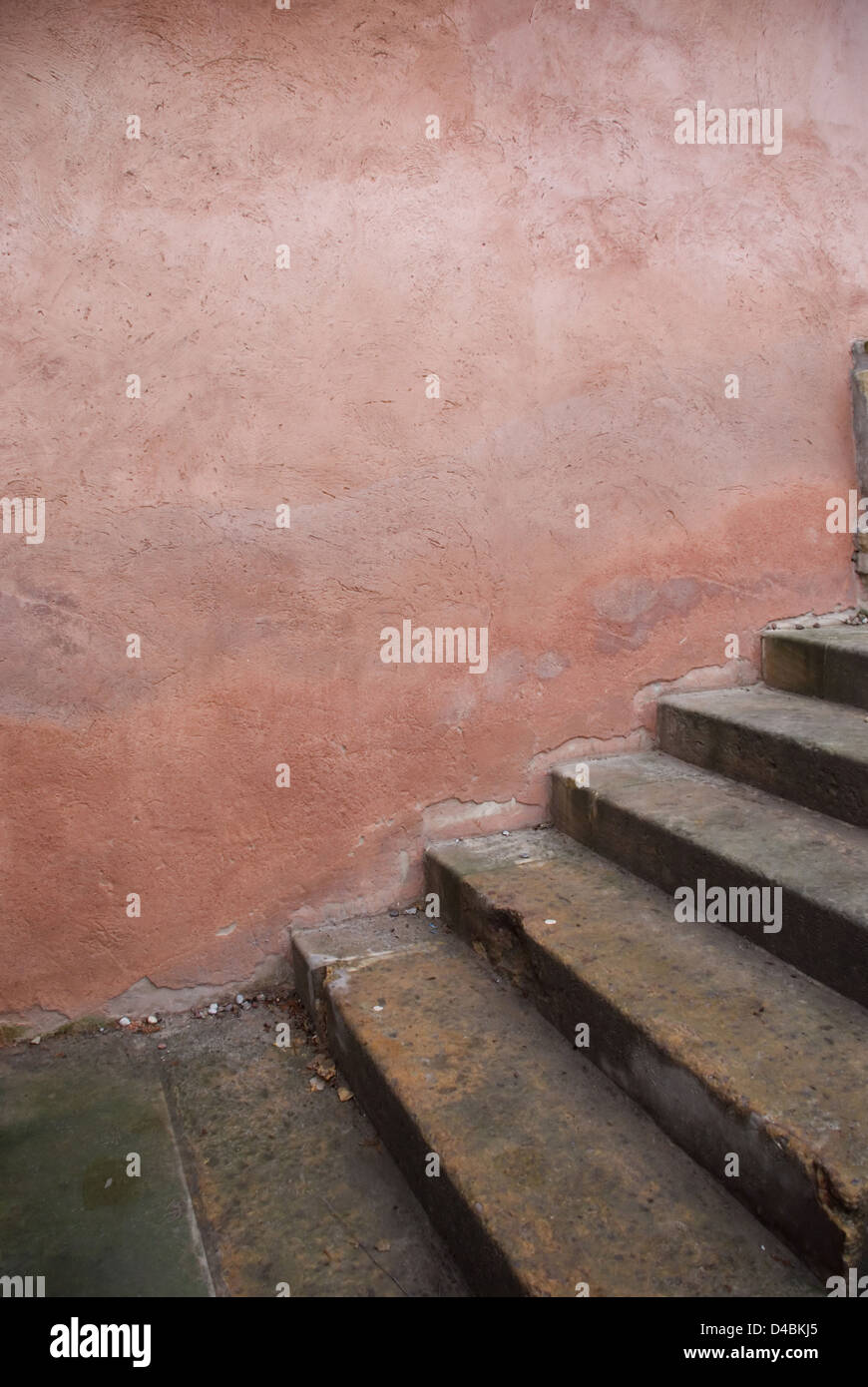 Broken stone steps hi-res stock photography and images - Alamy