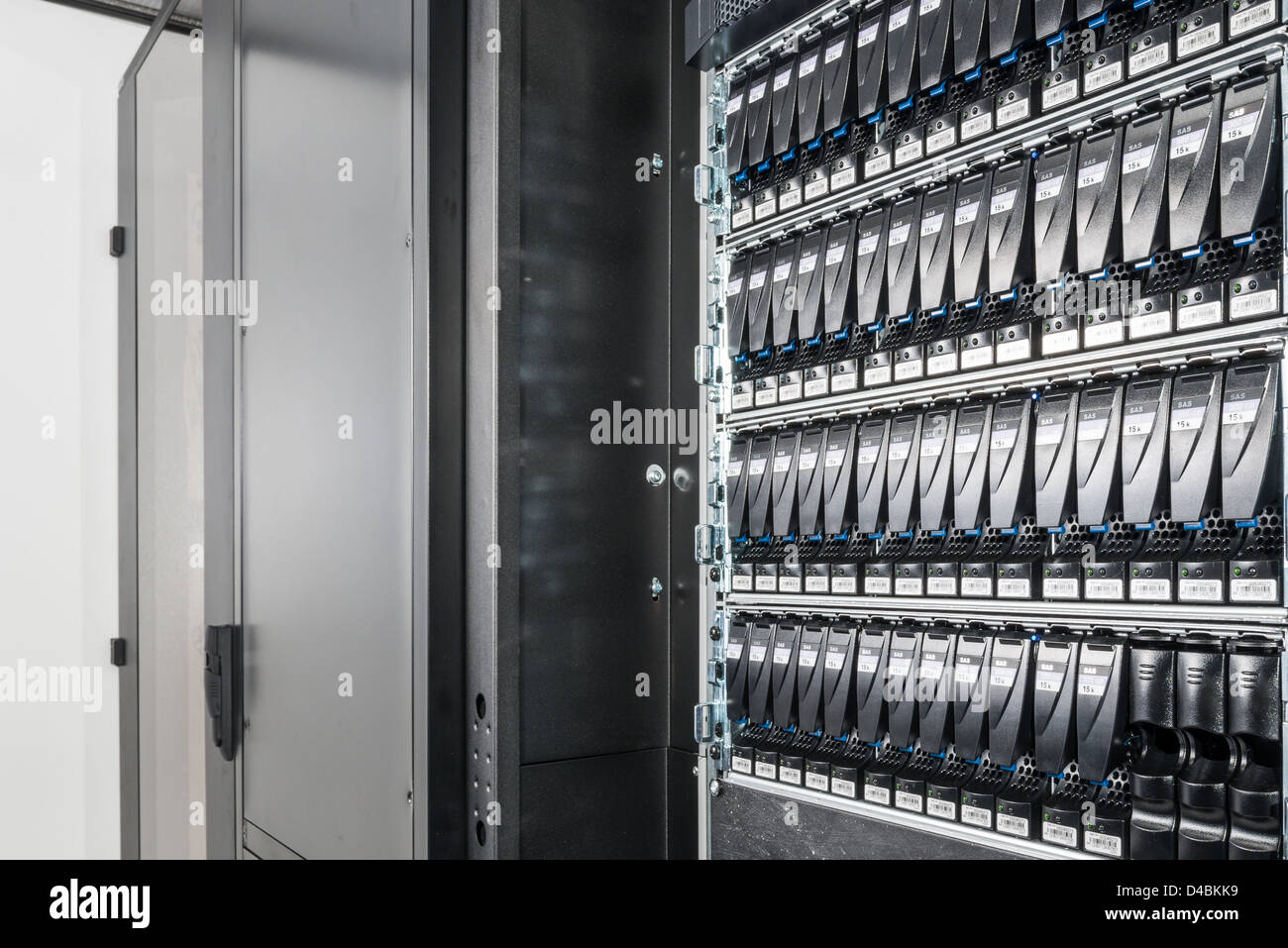 hard drives in data center Stock Photo - Alamy