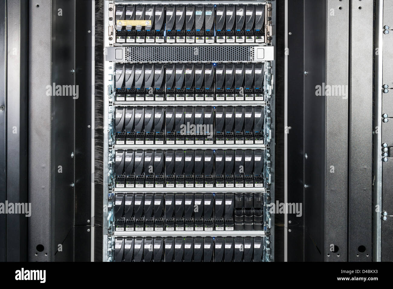 hard drives in data center Stock Photo - Alamy