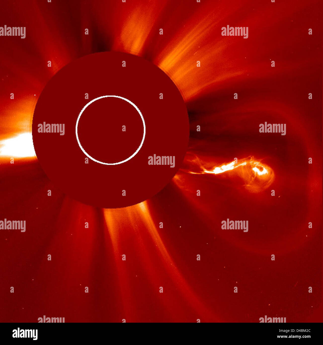 NASA's Sun observing satellite captured a unique coronal mass ejection ...