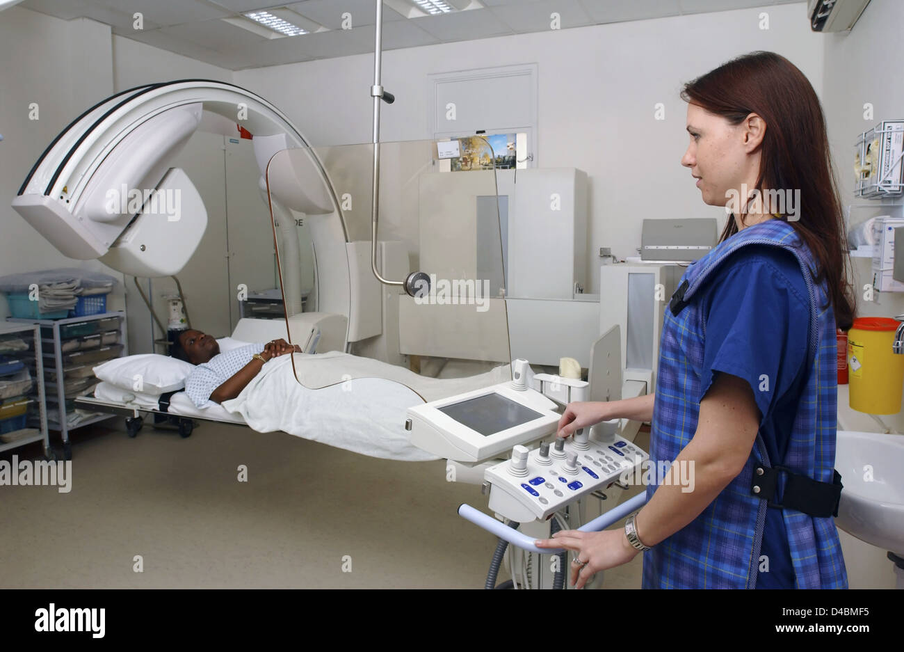 Barium meal procedure in radiographs esophagus stomach duodenum taken ...
