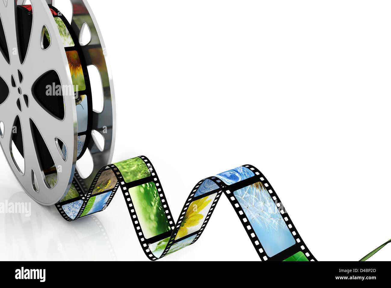 Film reel art hi-res stock photography and images - Alamy