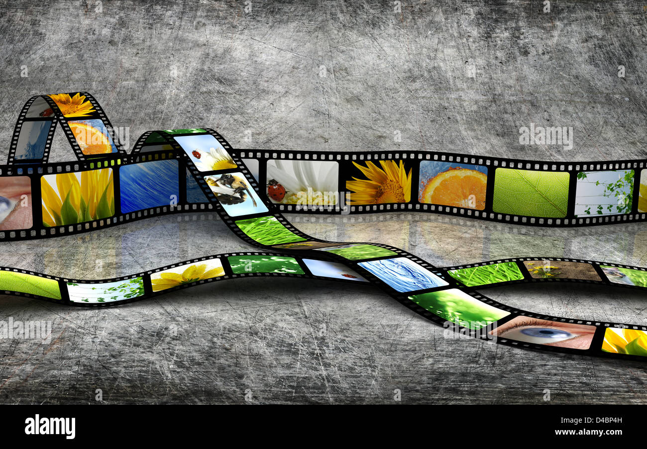 Video scratched vintage cinema texture hi-res stock photography and ...