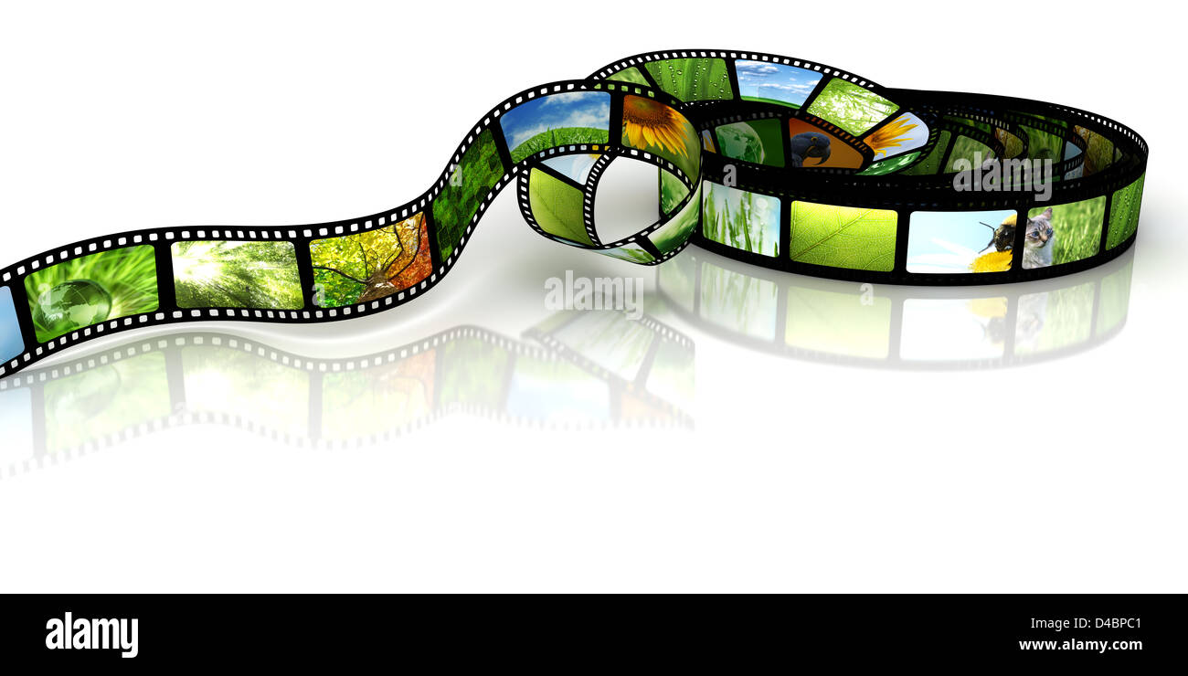 Film with images Stock Photo - Alamy
