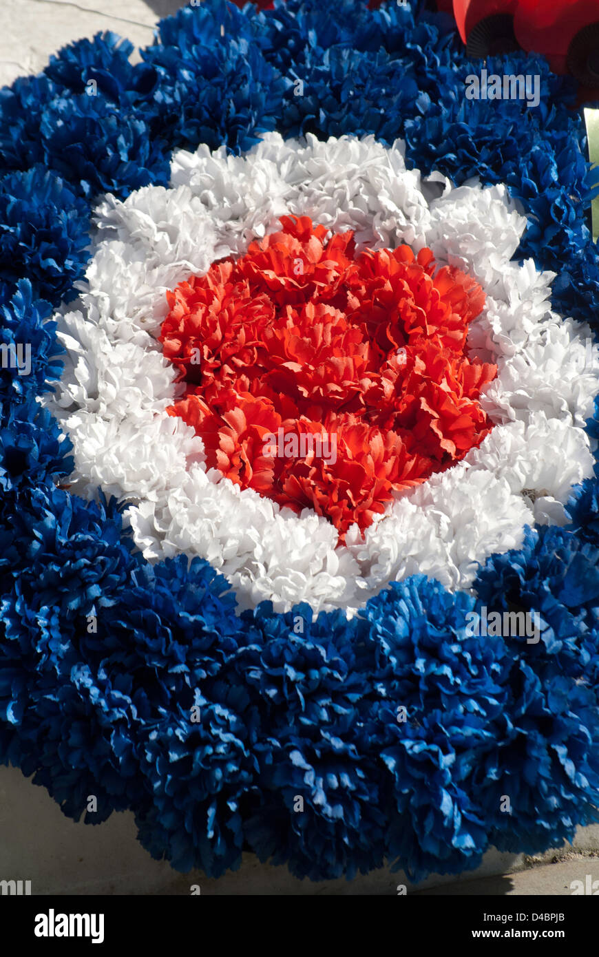 RAF remembrance wreath Stock Photo - Alamy