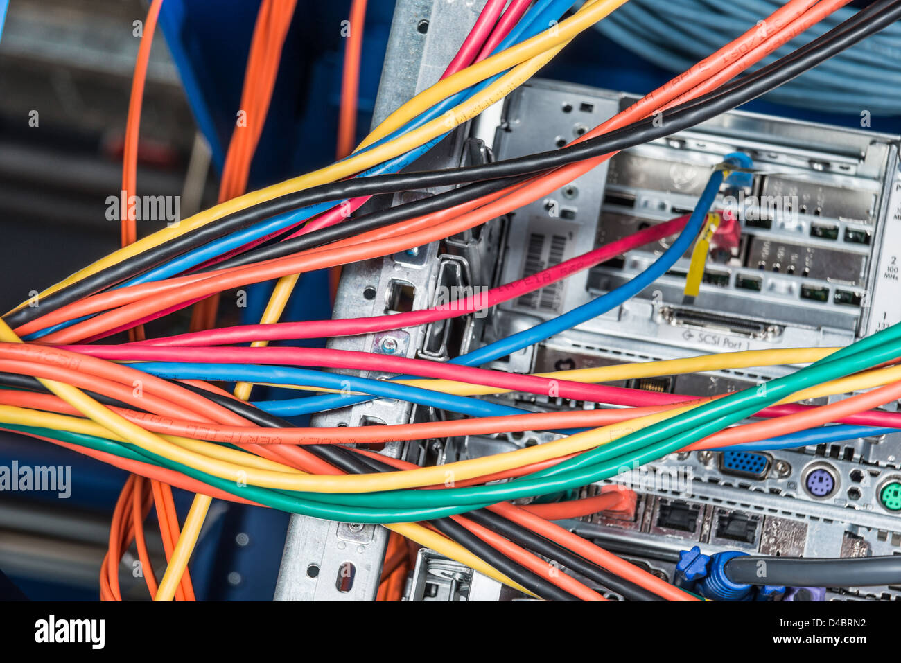 Server network interface hi-res stock photography and images - Alamy