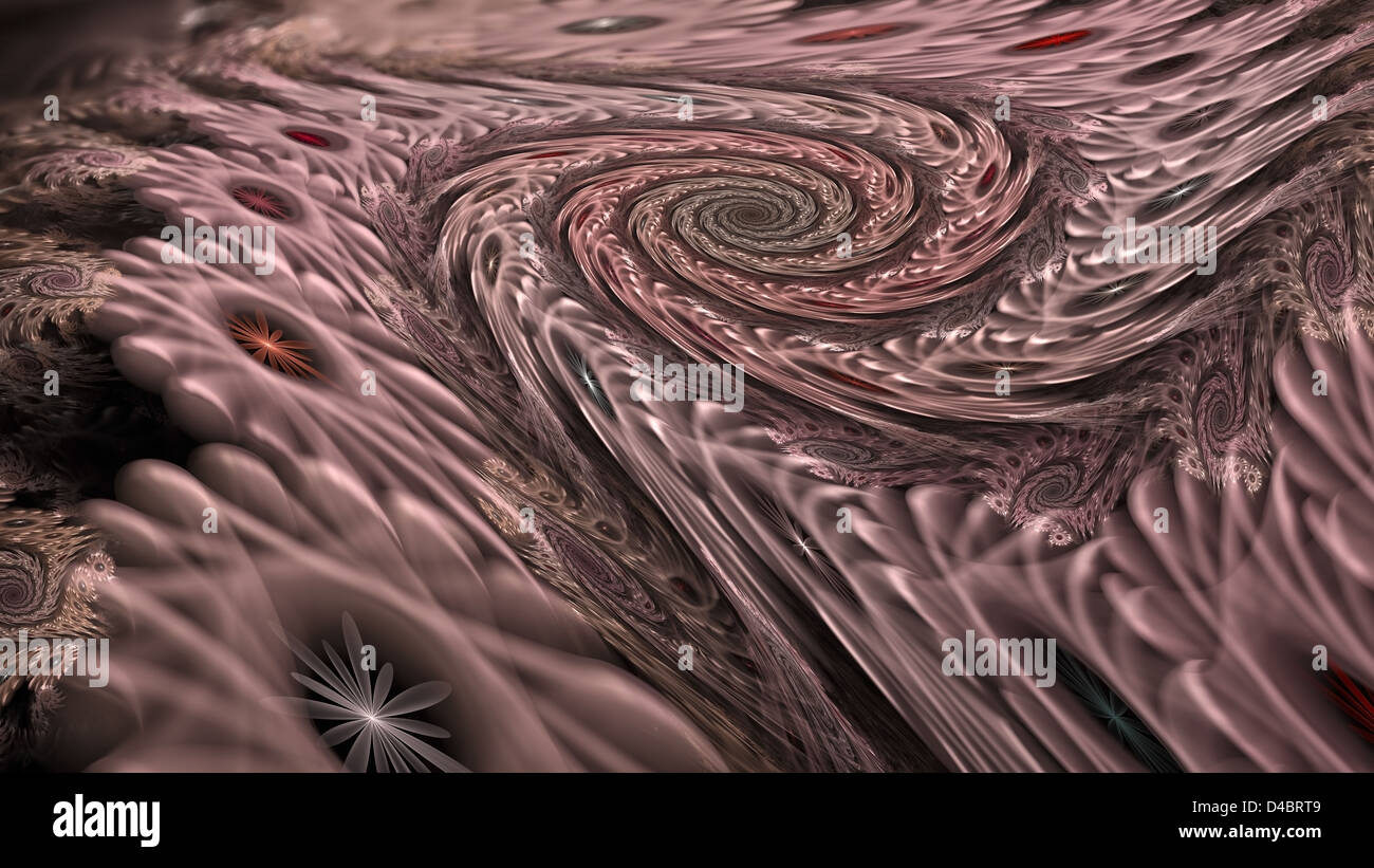 A swirly abstract illustration Stock Photo - Alamy