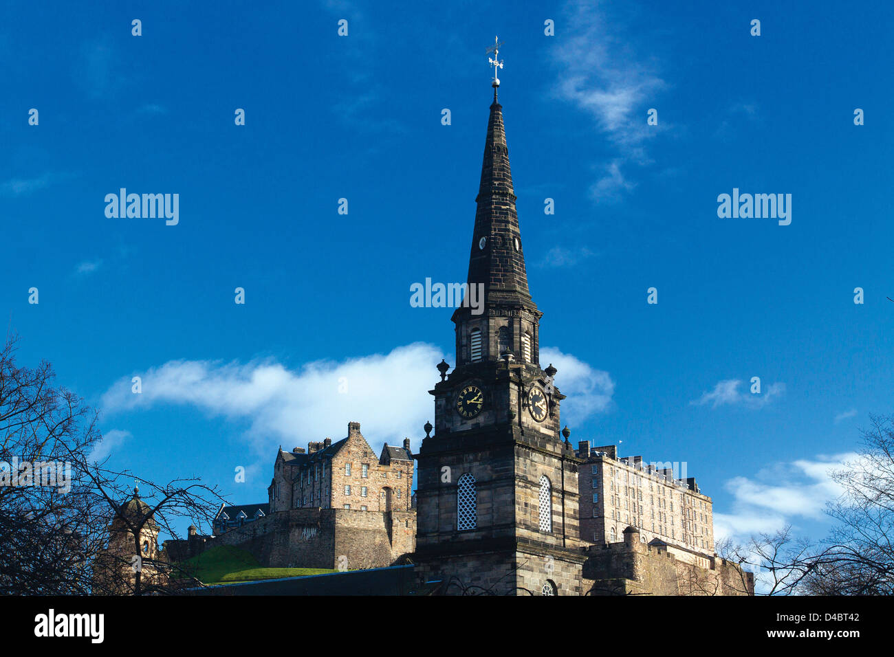 St cuthbert's church, edinburgh hi-res stock photography and images - Alamy