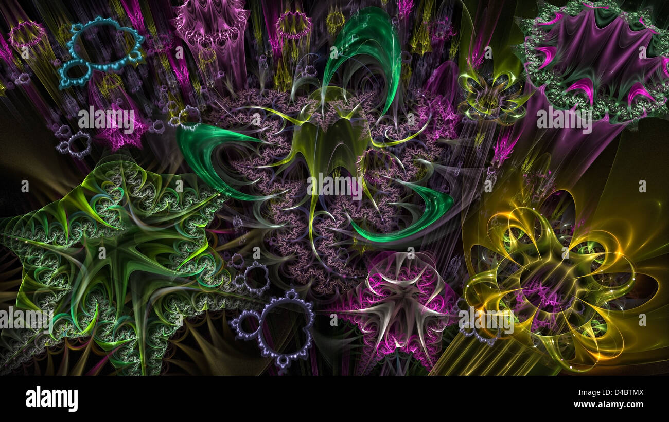 Abstract colour digital hi-res stock photography and images - Alamy