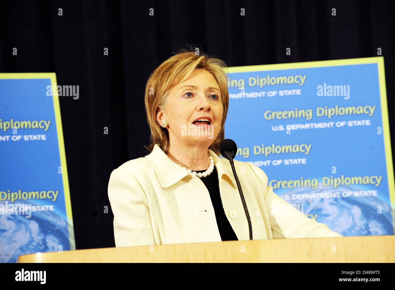 "Greening Diplomacy" Earth Day Event Stock Photo - Alamy