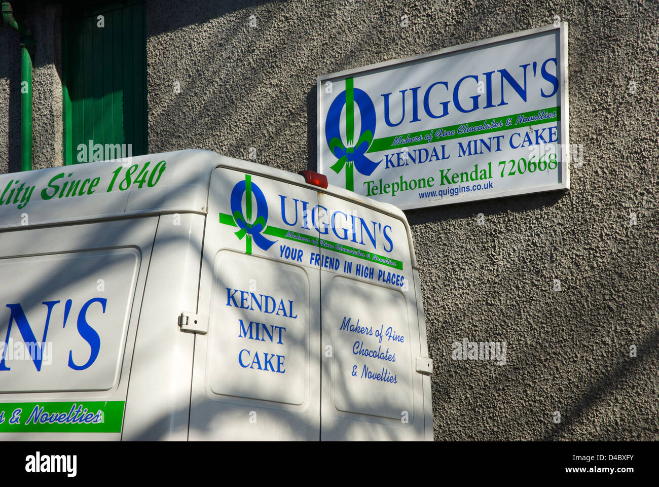 Quiggins works in Kendal, Cumbria, where they made the famous Kendal ...
