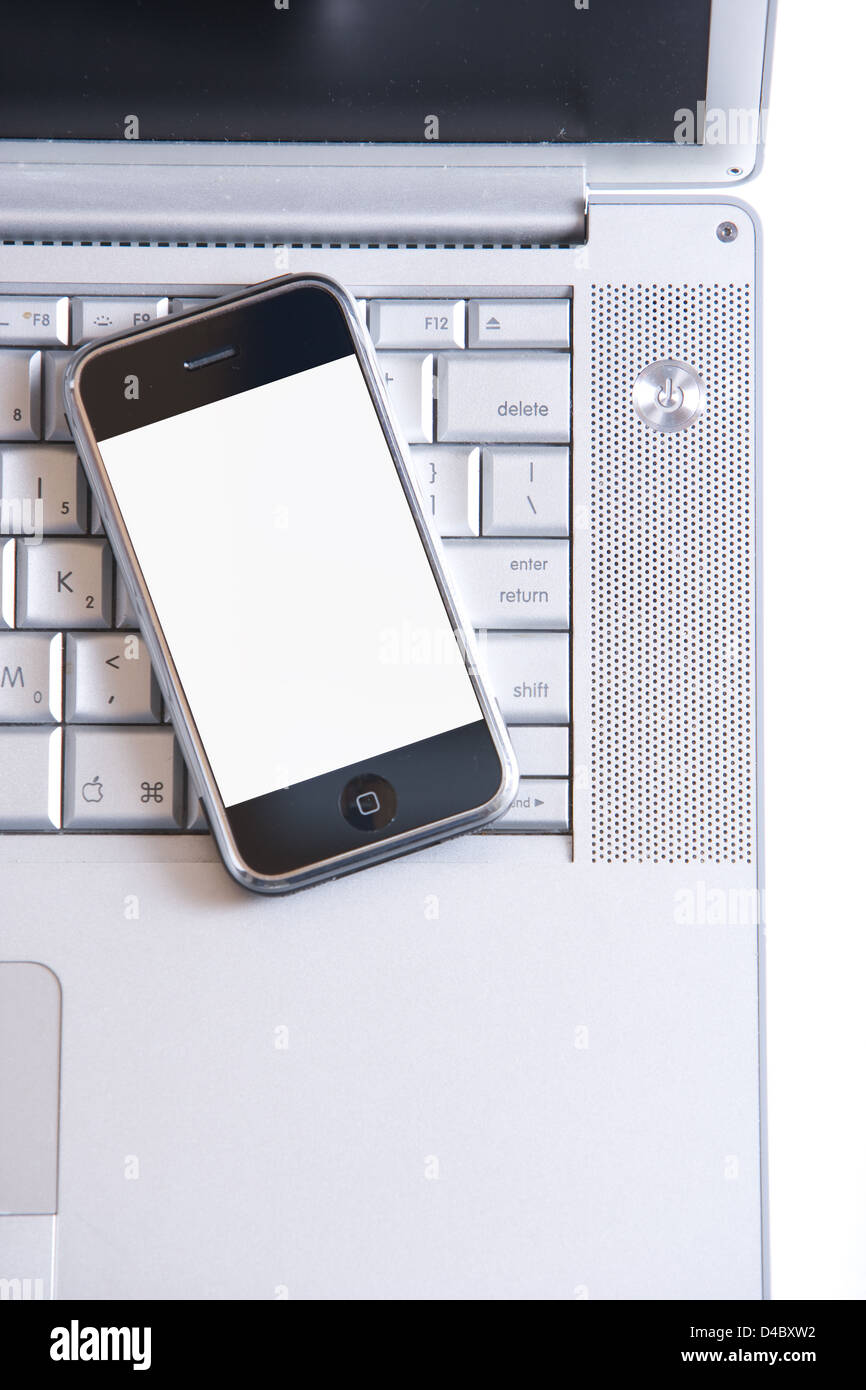 Blank cell phone hi-res stock photography and images - Alamy