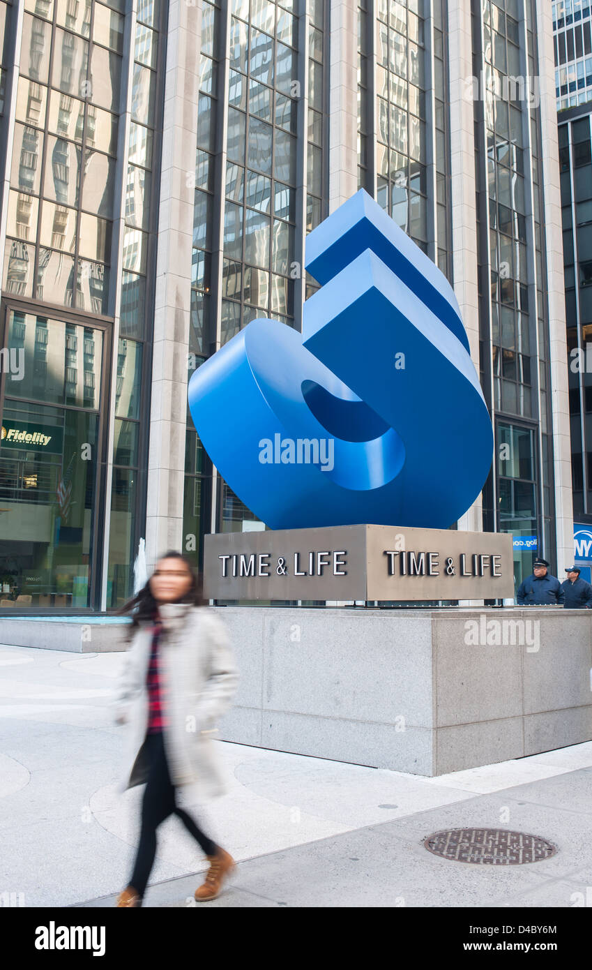 The Time-Life Building on Sixth Avenue in New York Stock Photo - Alamy