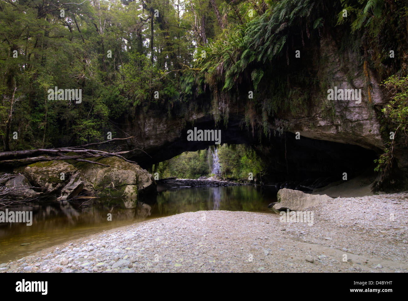 Moria Gate Arch, Oparara Basin, Kahurangi National Park, South Island ...