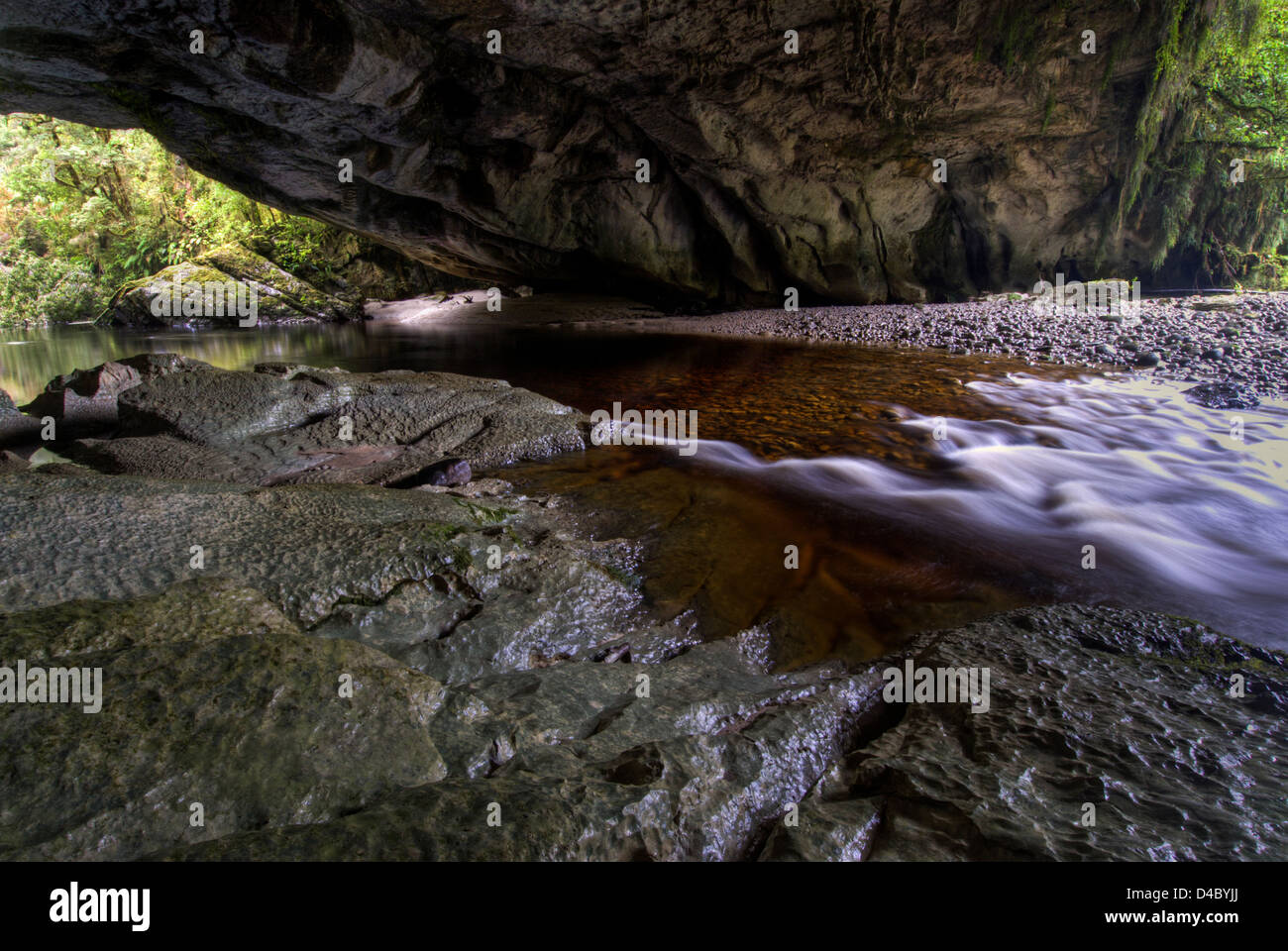 Moria Gate Arch, Oparara Basin, Kahurangi National Park, South Island ...