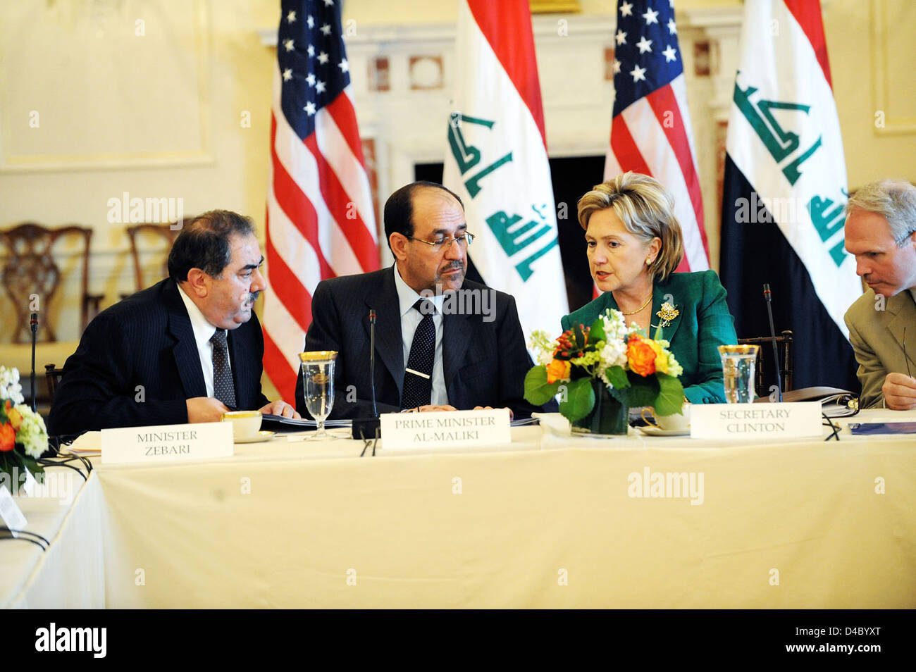 U.S.-Iraq High Coordinating Committee Meeting Stock Photo - Alamy