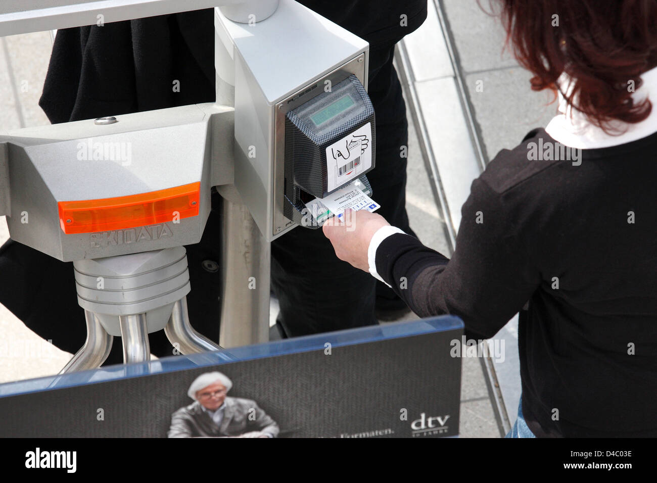 Ticket scanners hi-res stock photography and images - Alamy