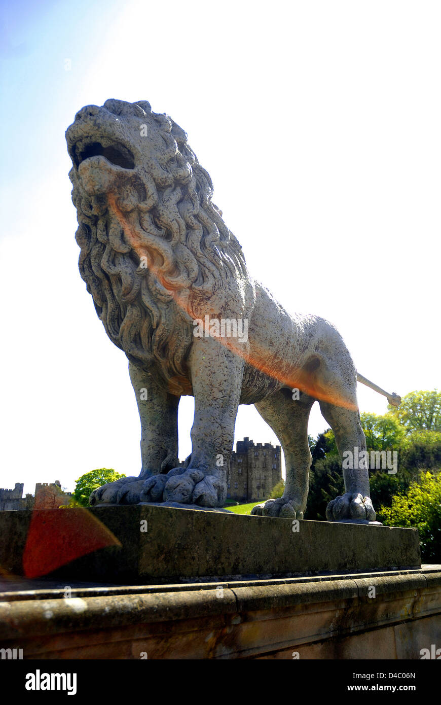 Lion bridge, alnwick hi-res stock photography and images - Alamy