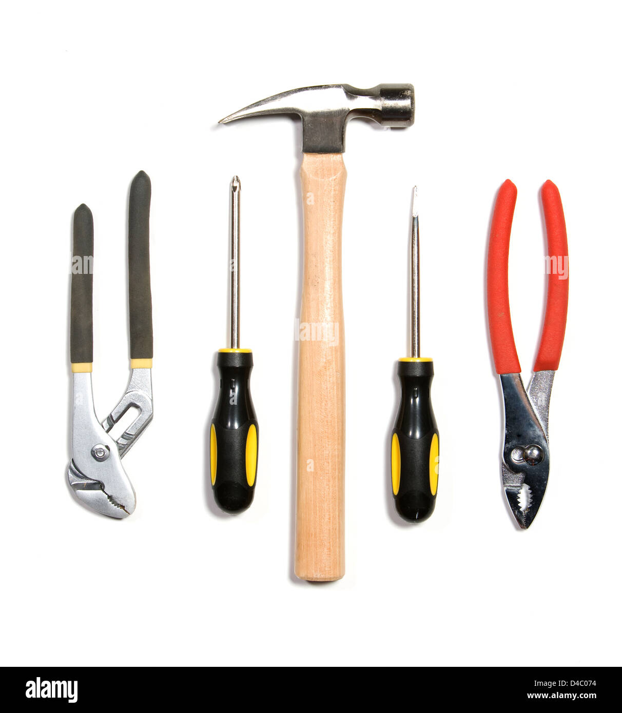 Tool hummer set hi-res stock photography and images - Alamy